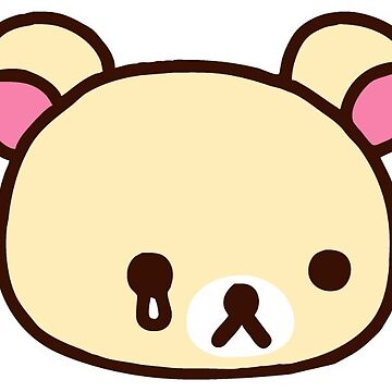 "Rilakkuma / Korilakkuma crying " Sticker for Sale by jisoohuwa | Redbubble