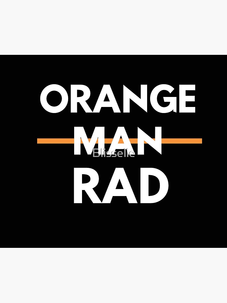" orange man rad" Poster by FZ-Design | Redbubble