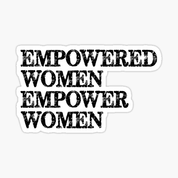 Pegatina «Regalos feministas - Mujeres empoderadas empoderar a las ...