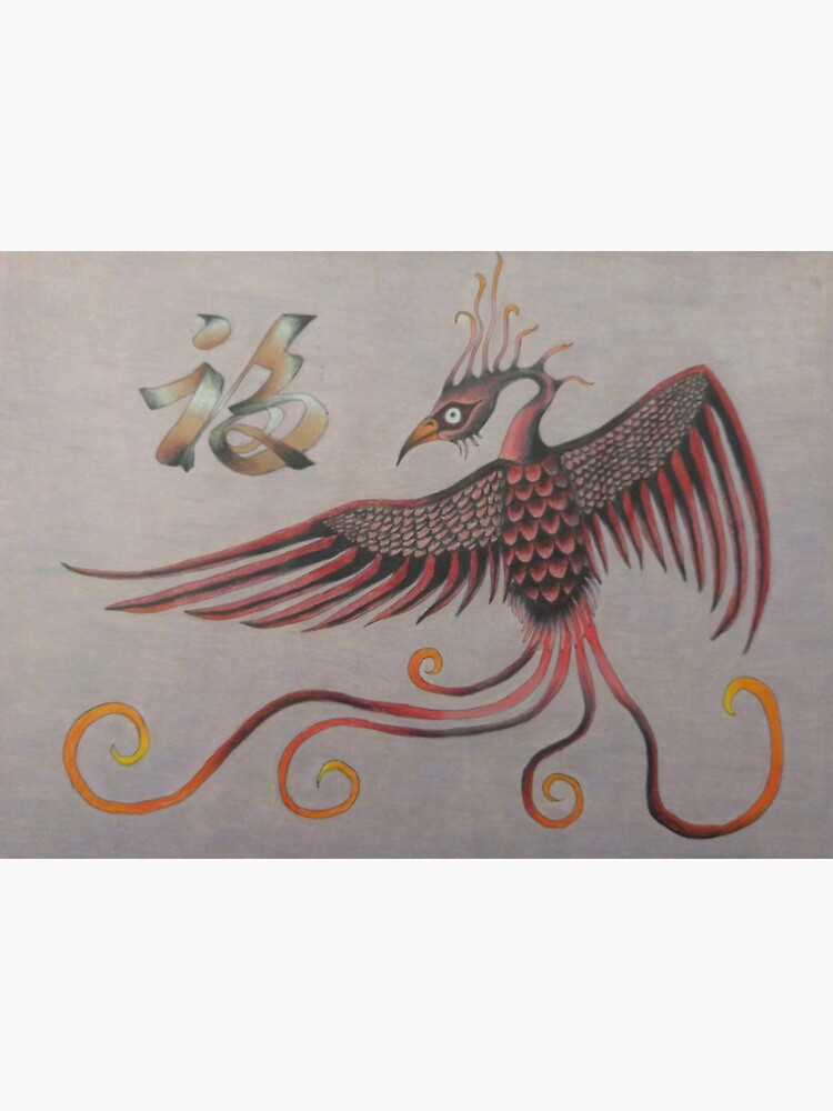 "Feng Shui Phoenix" Poster by Renee-LalaLeFay | Redbubble