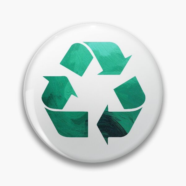 Recycle Logo Pins and Buttons | Redbubble