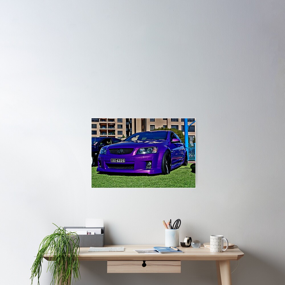 "Purple VE Commodore" Poster for Sale by Ferenghi | Redbubble