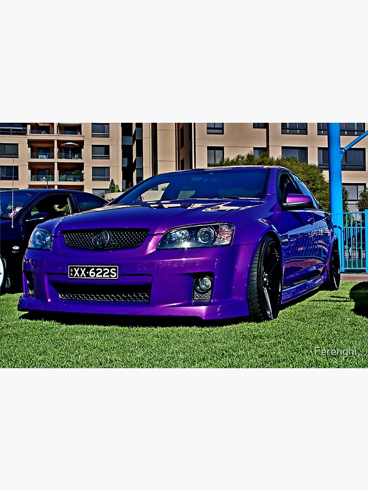 "Purple VE Commodore" Poster for Sale by Ferenghi | Redbubble
