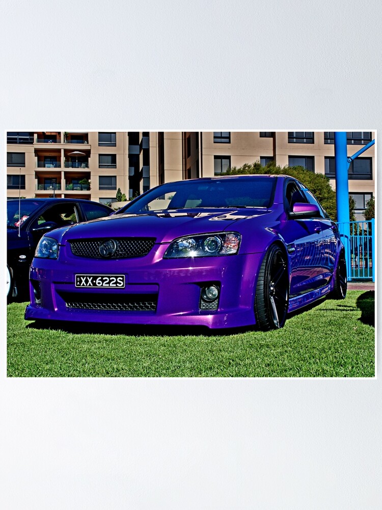 "Purple VE Commodore" Poster for Sale by Ferenghi | Redbubble