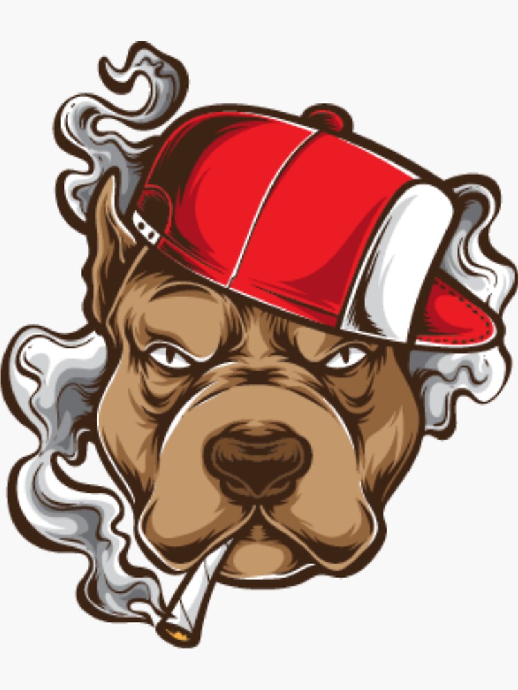 Dog Smoking Cartoon at Maya Hurley blog