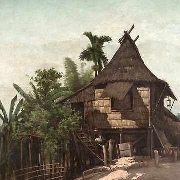 Sticker for Sale mit "Felipe Arroyo Roxas - Hütte von Nypas" von A-I-M ...