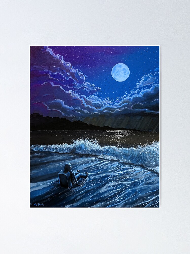 "High Tide" Poster for Sale by flooko | Redbubble