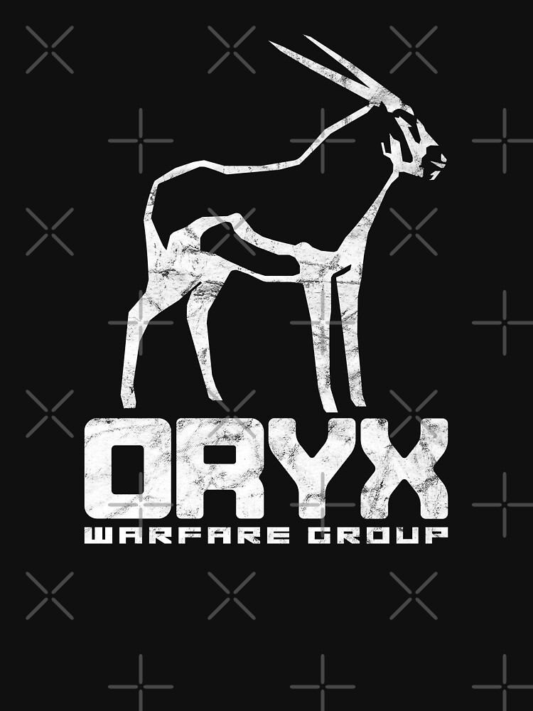 "Oryx Warfare Group (distressed) - Elysium inspired" T-shirt for Sale ...