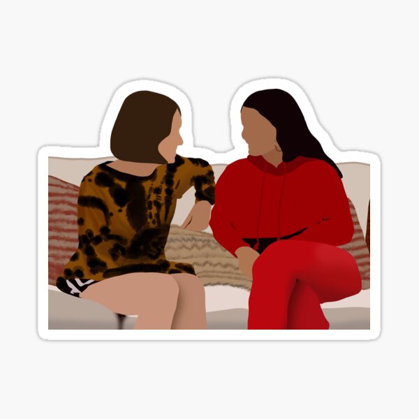 "Casey Gardner and Izzie Atypical Sticker" Sticker for Sale by Mayas ...