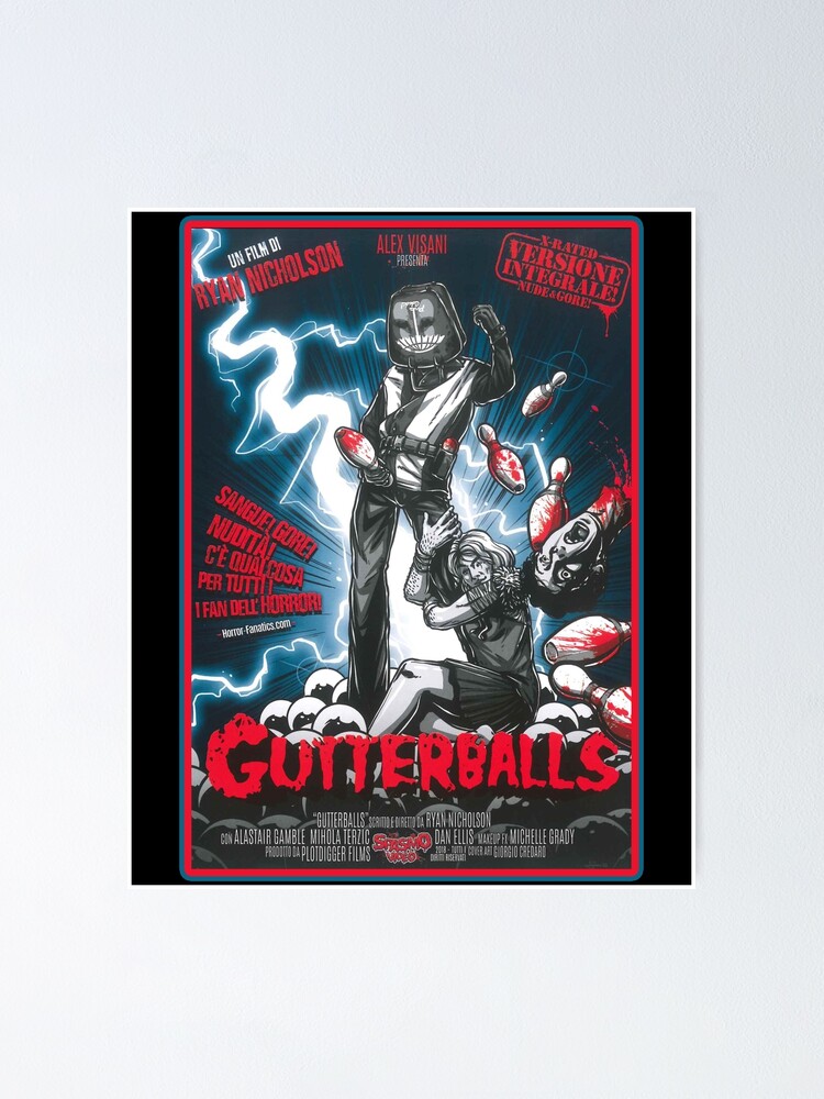 "Gutterballs - Japan Poster Art（2008）☆VHSGasm Video☆ | HORROR MERCH ...