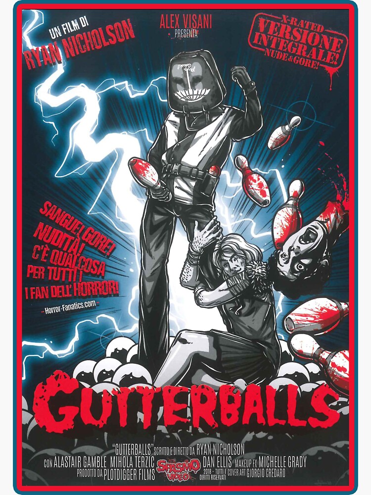 "Gutterballs - Japan Poster Art（2008）☆VHSGasm Video☆ | HORROR MERCH ...