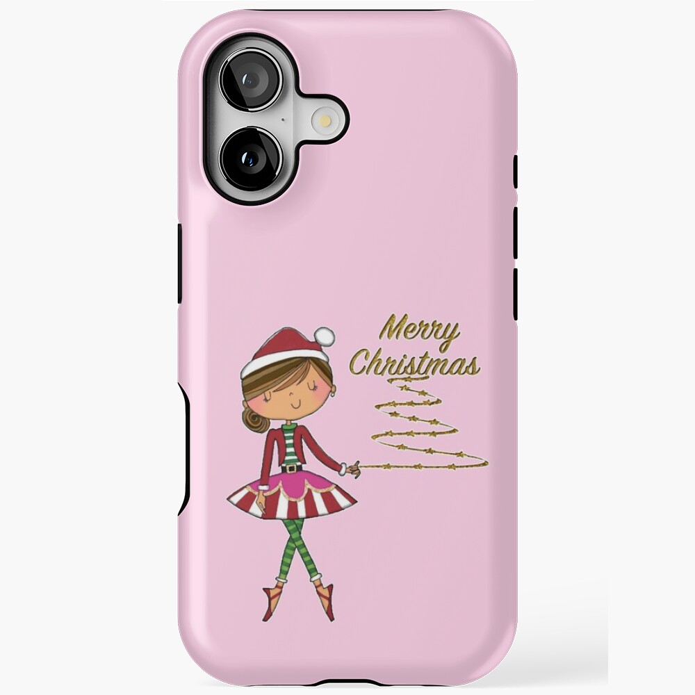 "Cute Dance Christmas Ballerina, Merry Christmas, girls Ballet Dancer ...