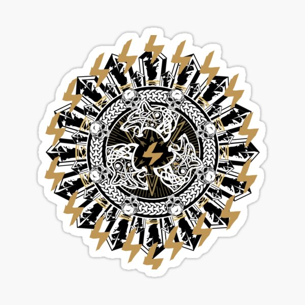 "beowulf epic " Sticker for Sale by studiografic | Redbubble