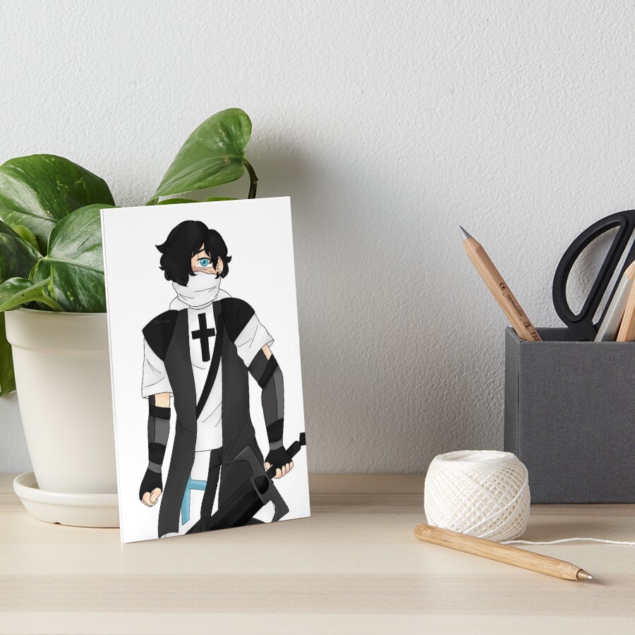 "Zane Minecraft Diaries" Art Board Print by MISSALICEMAXIE | Redbubble