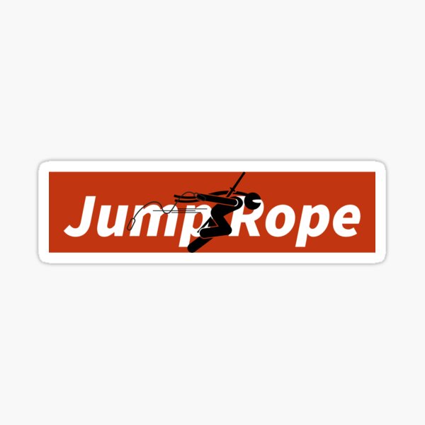 "Jump Rope Ninja 2" Sticker for Sale by NerdGallery | Redbubble
