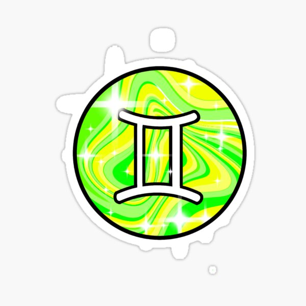 "Gemini Zodiac Sign" Sticker by ventful-spirit | Redbubble