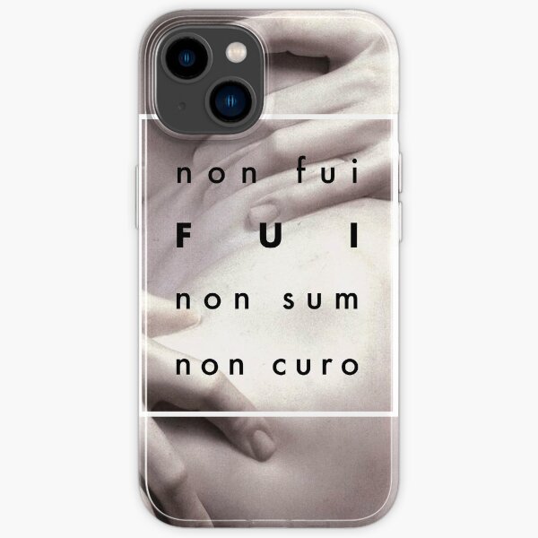 "Non Fui / Fui / Non Sum / Non Curo" iPhone Case for Sale by ...