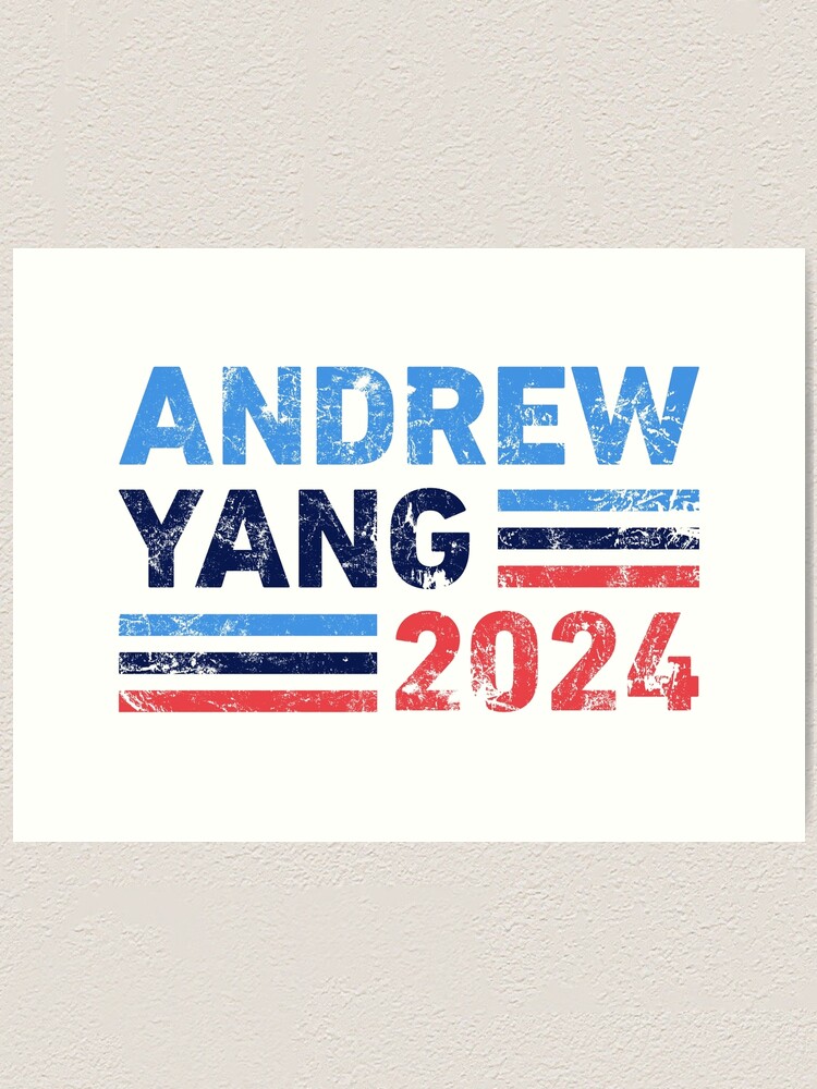 "Vintage Retro Andrew Yang 2024" Art Print for Sale by hadicazvysavaca ...