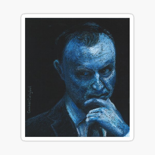"The Iceman" Sticker for Sale by CumberCurlyGirl | Redbubble