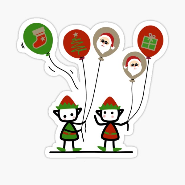 " Stickman / Elf" Sticker by LotusCreations | Redbubble