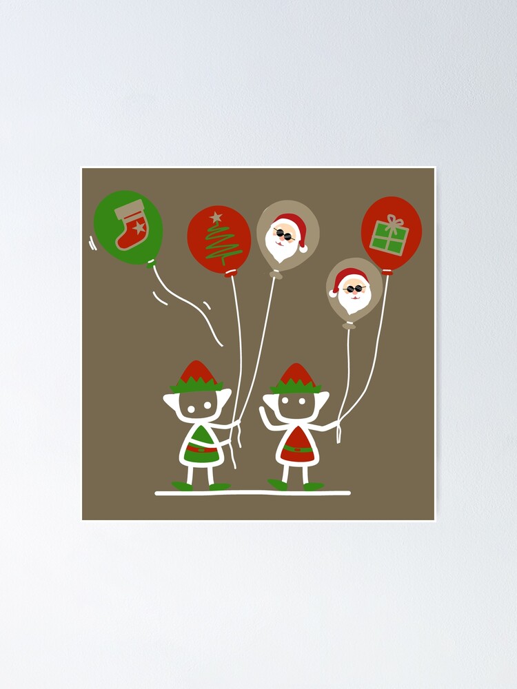 "Stickman / Elf" Poster for Sale by LotusCreations | Redbubble