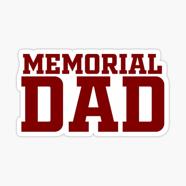 " MEMORIAL University MUN DAD" Sticker by 5oclock | Redbubble