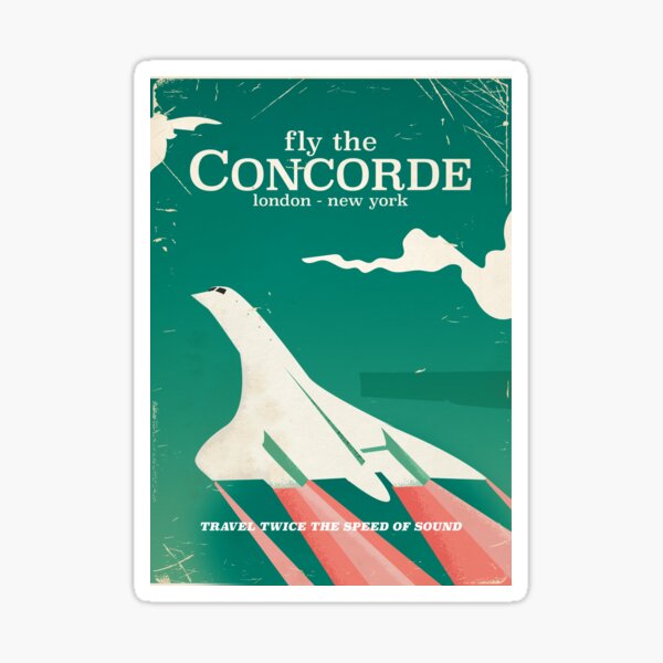 Concorde Stickers | Redbubble
