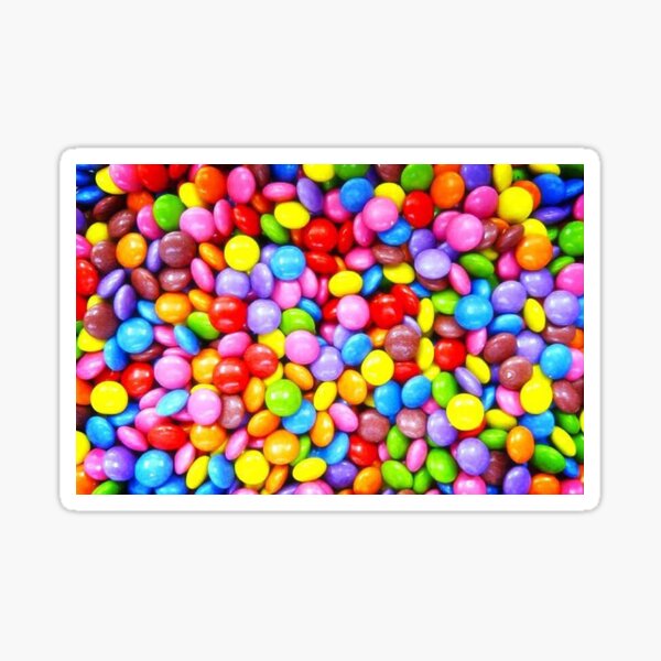 "Smarties " Sticker for Sale by bigfootdil | Redbubble