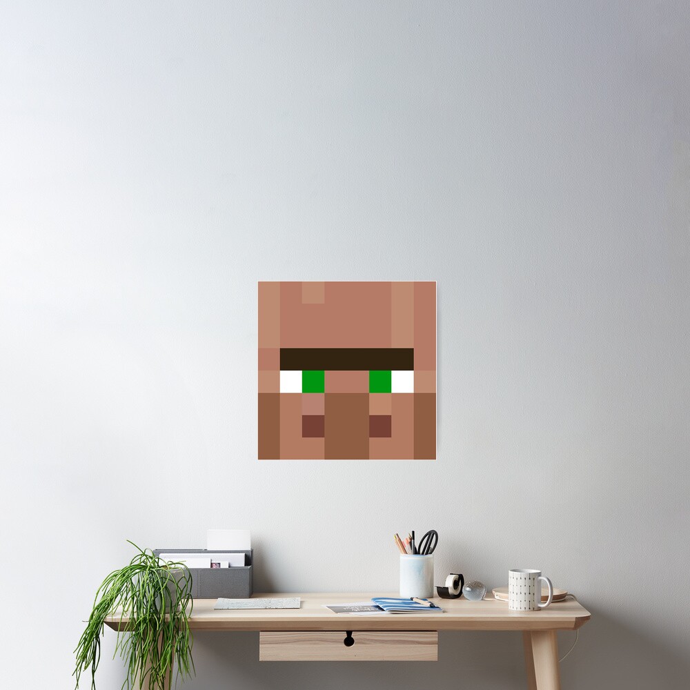 "VILLAGER FACE" Poster for Sale by Bubbledavid | Redbubble