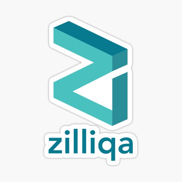 "Zilliqa logo" Sticker for Sale by TheBitcoinBug | Redbubble