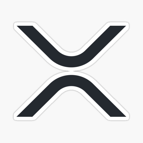 Xrp Crypto Logo Stickers | Redbubble
