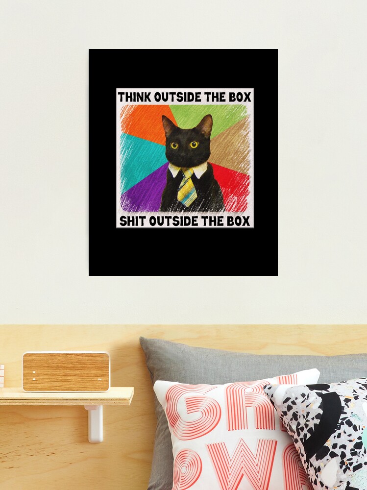 Business Cat Meme Think Outside The Box 22 Out Of Office Message