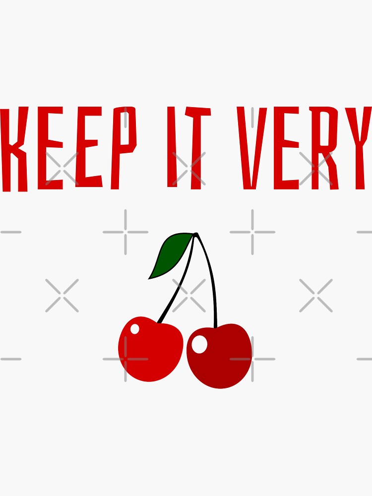 "Keep It Very Cherry | CL 2NE1" Sticker for Sale by mdoering16 | Redbubble