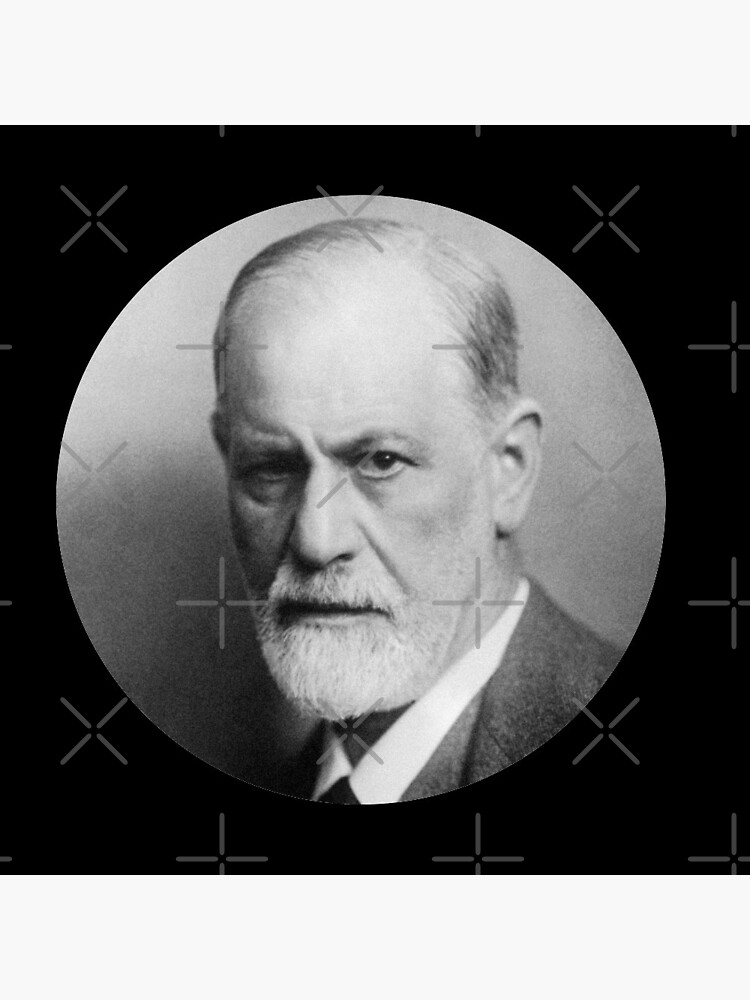 "Sigmund Freud -Retouched-Best-Quality-BnW-Circle -zwei-" Pin by ...