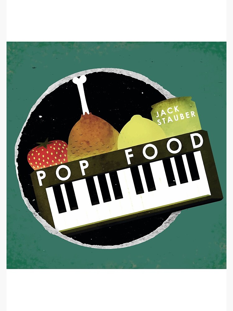 "Jack Stauber Pop Food Album Cover" Spiral Notebook by Freshfroot ...