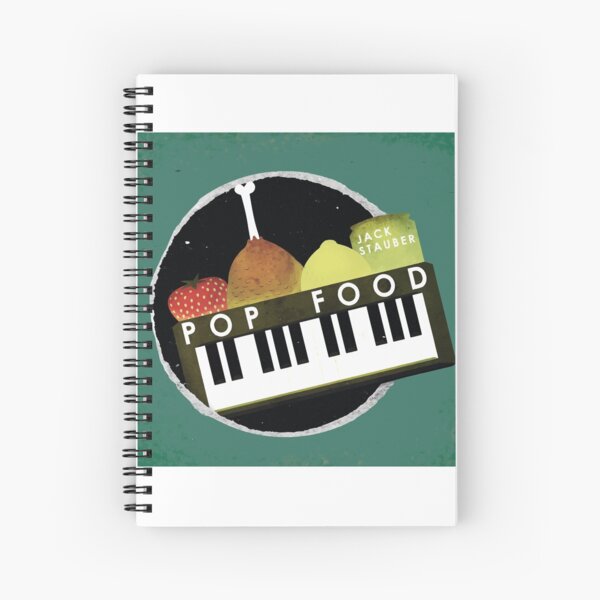 "Jack Stauber Pop Food Album Cover" Spiral Notebook by Freshfroot ...