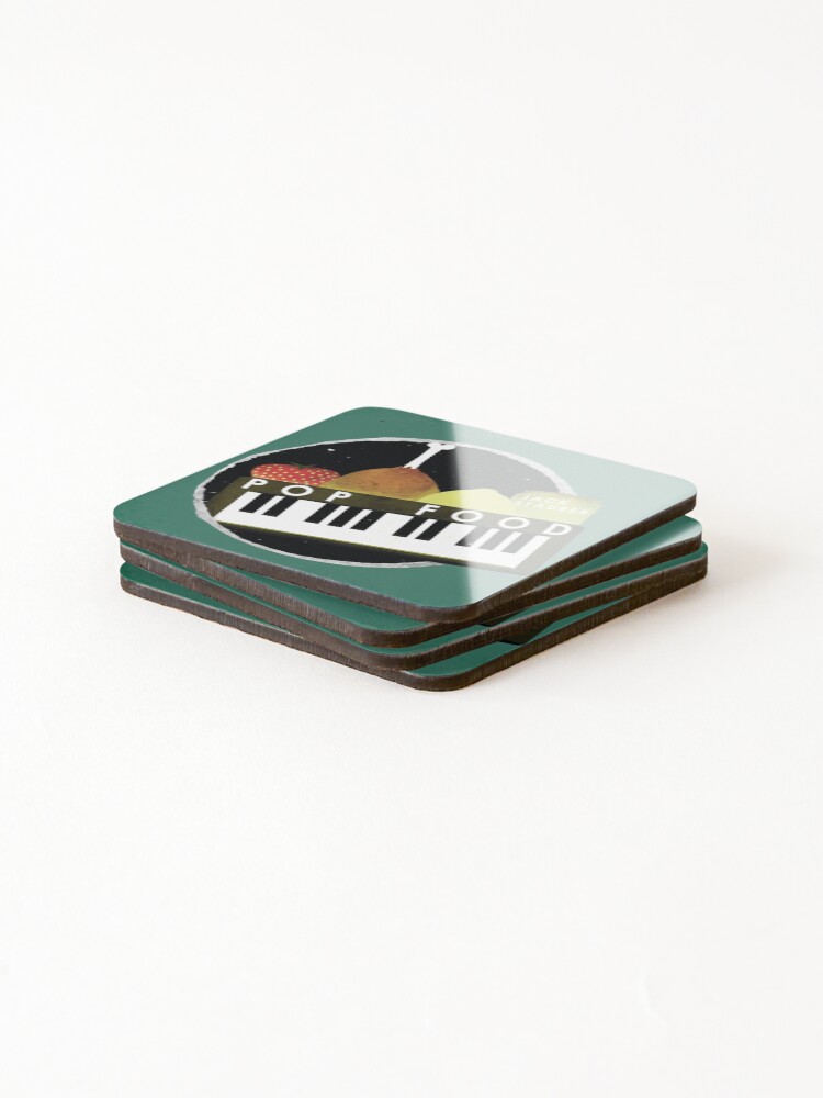 "Jack Stauber Pop Food Album Cover" Coasters (Set of 4) for Sale by ...