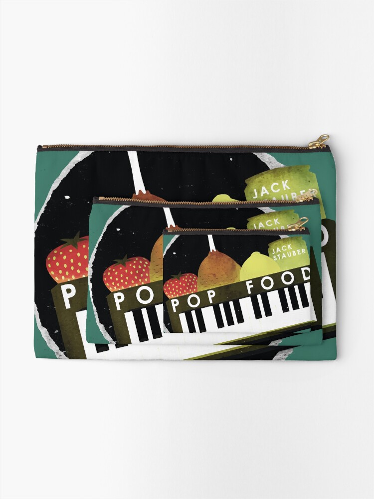 "Jack Stauber Pop Food Album Cover" Zipper Pouch by Freshfroot | Redbubble