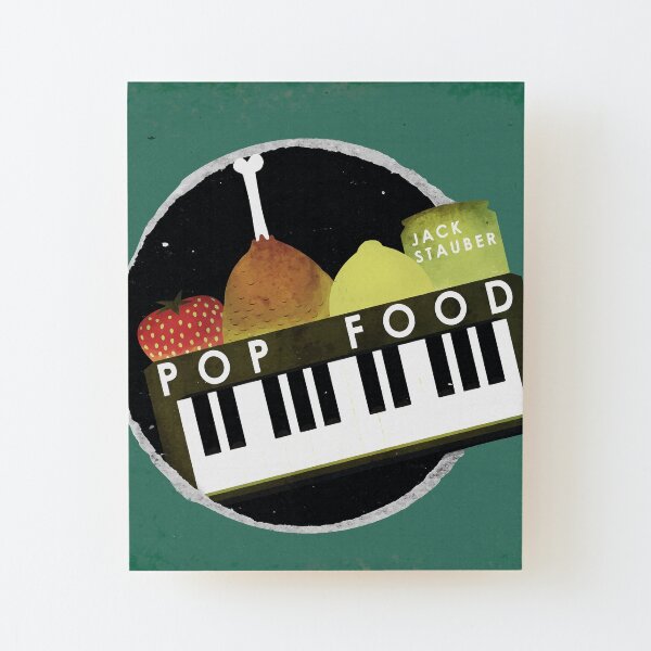 "Jack Stauber Pop Food Album Cover" Mounted Print for Sale by ...