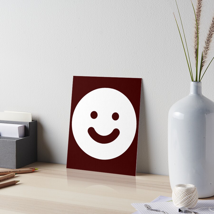 "Smiley Face" Art Board Print for Sale by creativeliberty | Redbubble