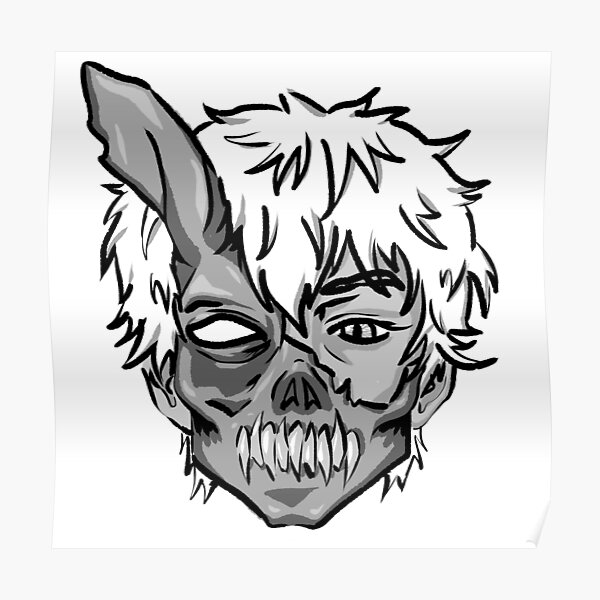 "Corpse Husband" Poster by Lunalier | Redbubble