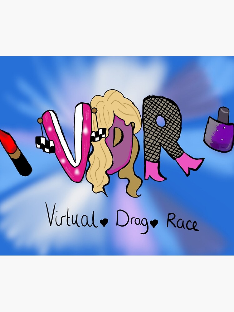"VDR Logo" Poster for Sale by VirtualDragRace | Redbubble