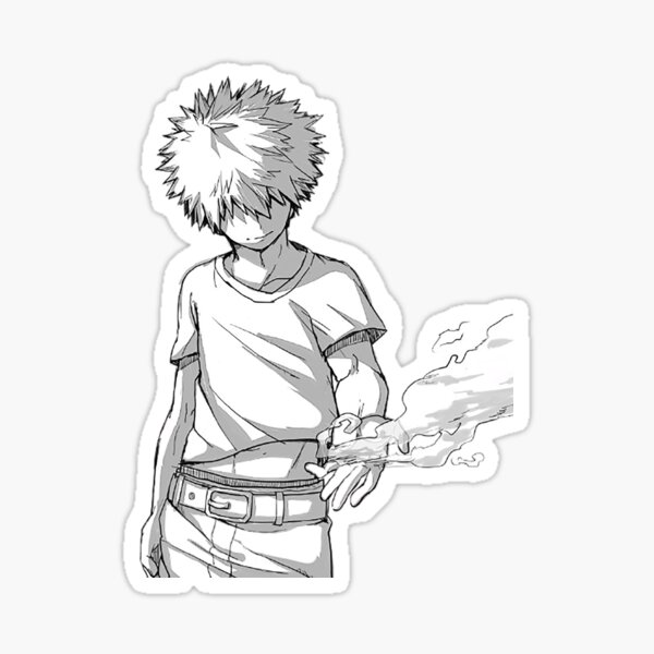 "Boku No Hero Academia" Sticker for Sale by BlazeSpark | Redbubble