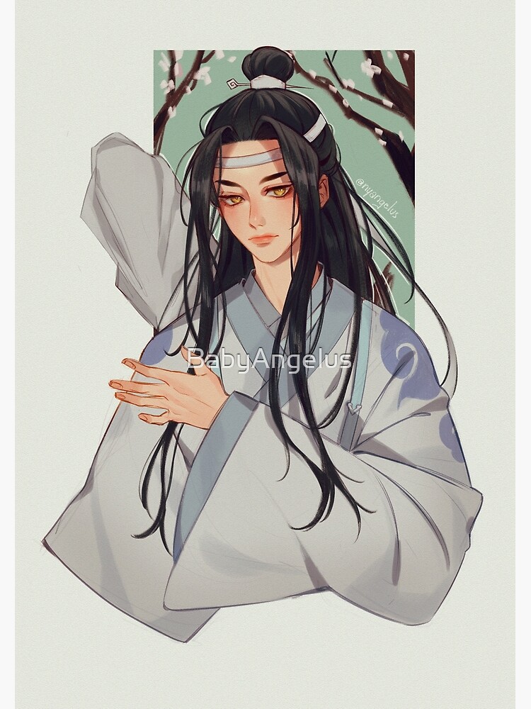 "Lan Wanji" Framed Art Print for Sale by BabyAngelus | Redbubble