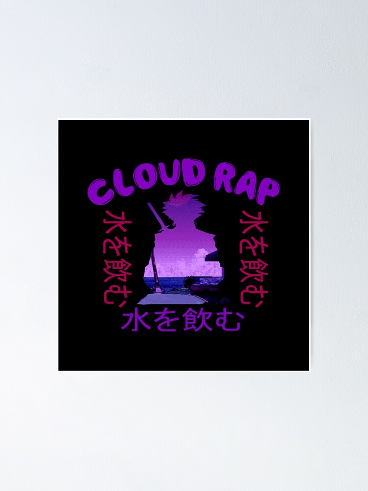 "Cloud Rap - Rare Japanese Vaporwave Aesthetic" Poster by MarkThaler ...