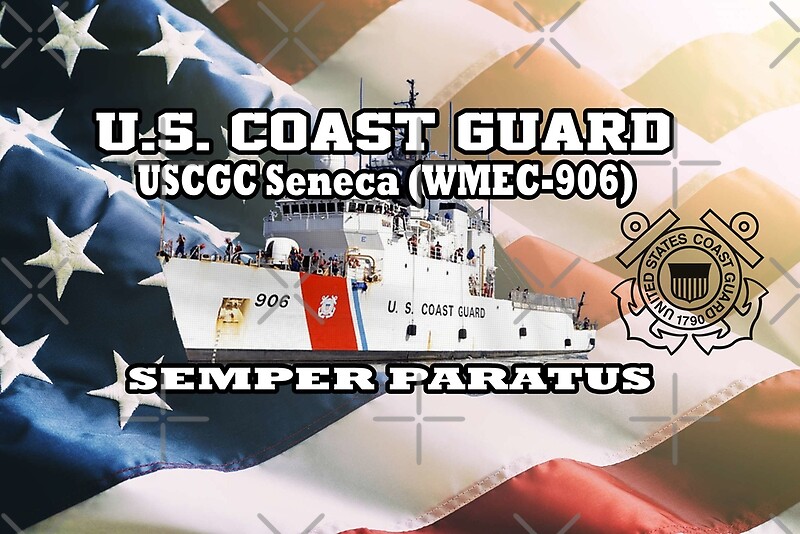 "U.S. Coast Guard USCGC Seneca (WMEC-906)" by Michael Branco | Redbubble