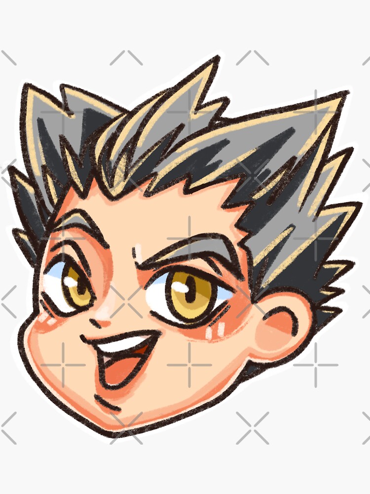 "Bokuto Kotarou" Sticker by Gossekidd | Redbubble