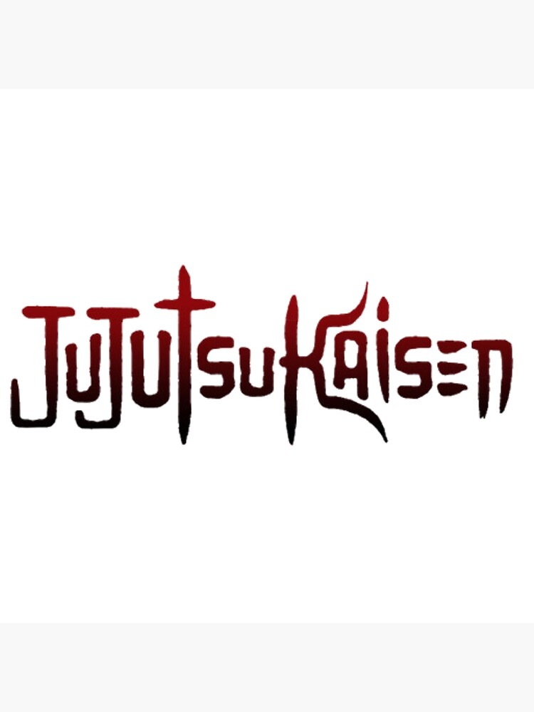 "Jujutsu kaisen Logo" Poster by aesthetictsukki | Redbubble