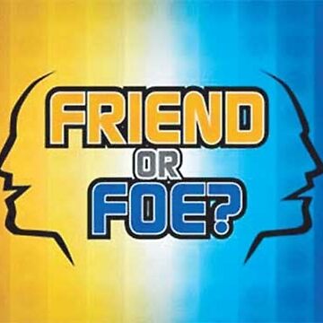 "Friend or Foe Logo" Postcard for Sale by gameshowfan2001 | Redbubble