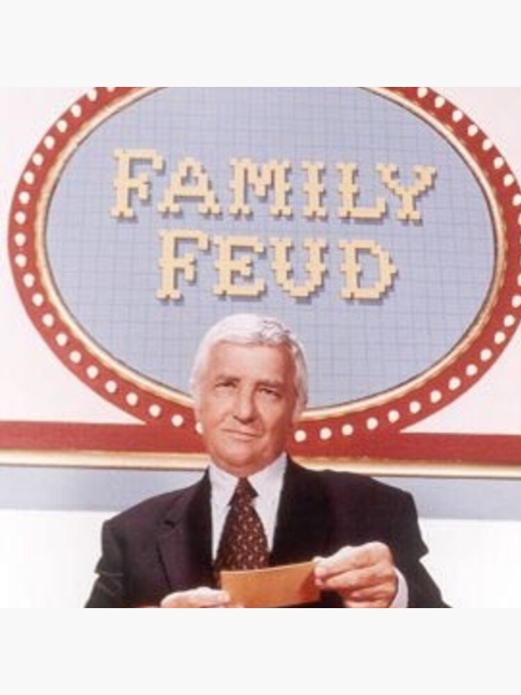 "Richard Dawson on Ray Combs set 1994 color photo" Throw Pillow for ...